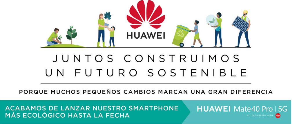 Huawei consigue reducir un 28% el plástico del packaging de su Mate 40 Pro