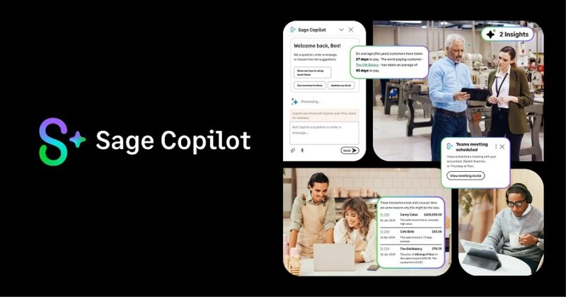 Nuevo Sage Copilot: Impulsando la eficiencia y el crecimiento de pymes y contables con IA generativa