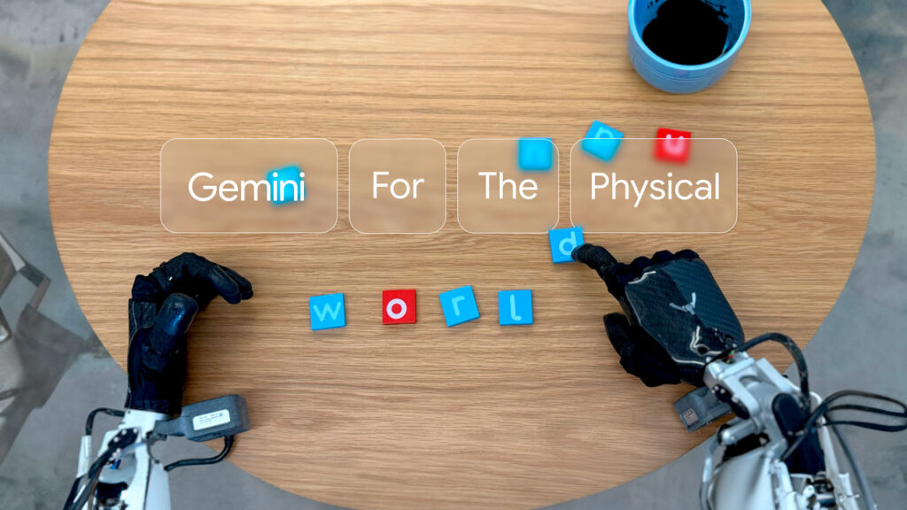 Google DeepMind lanza Gemini Robotics para robots autónomos